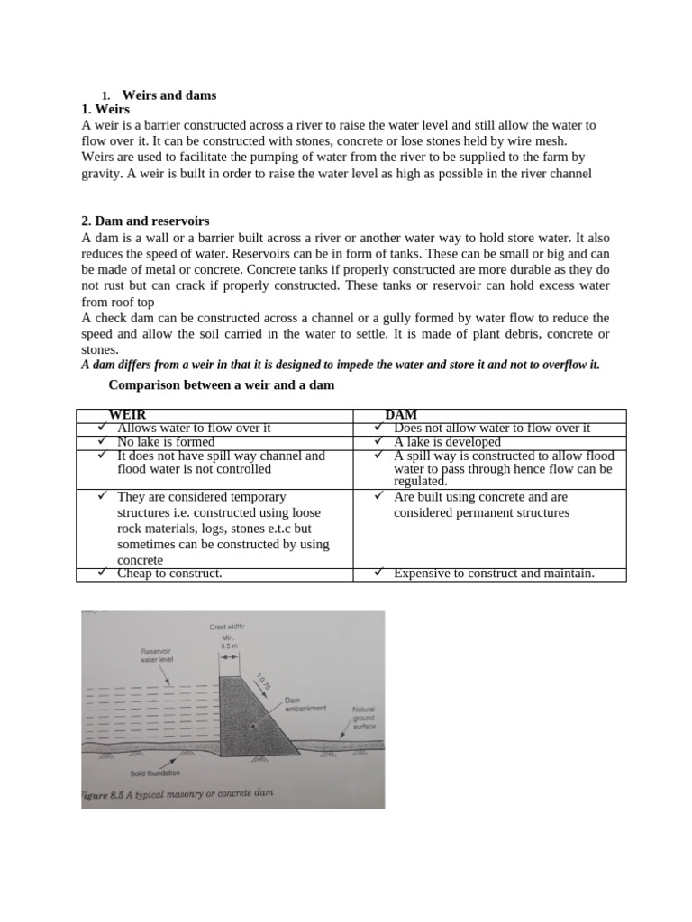 Macro Catchment Water Harvesting Systems | PDF | Dam | Reservoir