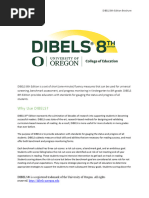 DIBELS® 8th Edition Benchmark Goals | PDF | Tests | Standardized Tests