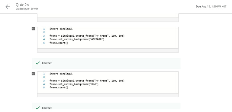 Quiz 2a _ Coursera | PDF