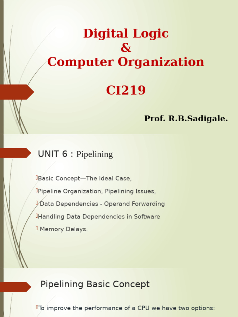 Unit 6 | PDF | Central Processing Unit | Computer Science