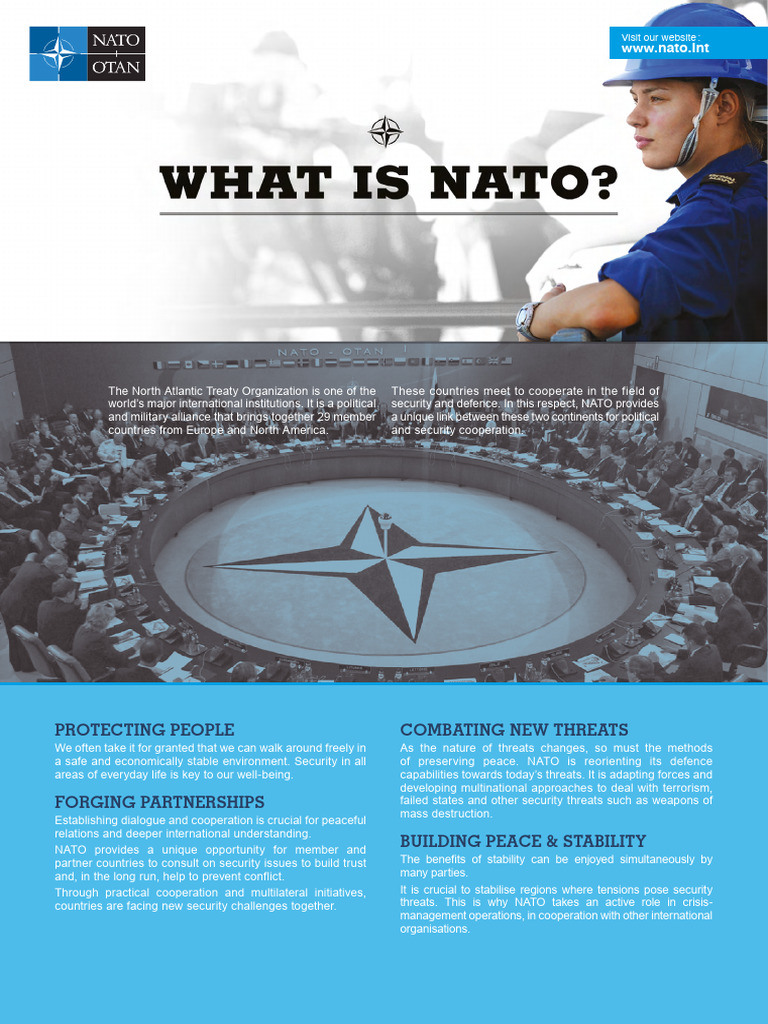 NATO: Definition and Key Functions | PDF | Nato | International Relations
