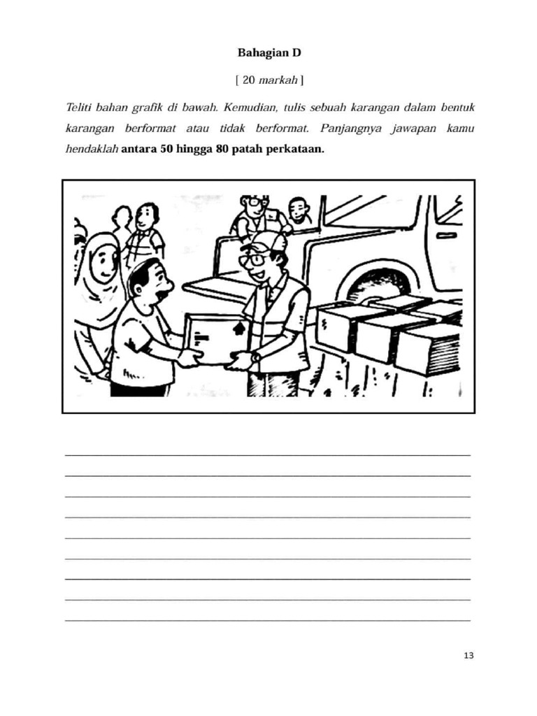 Latihan Karangan Tahun 6 | PDF