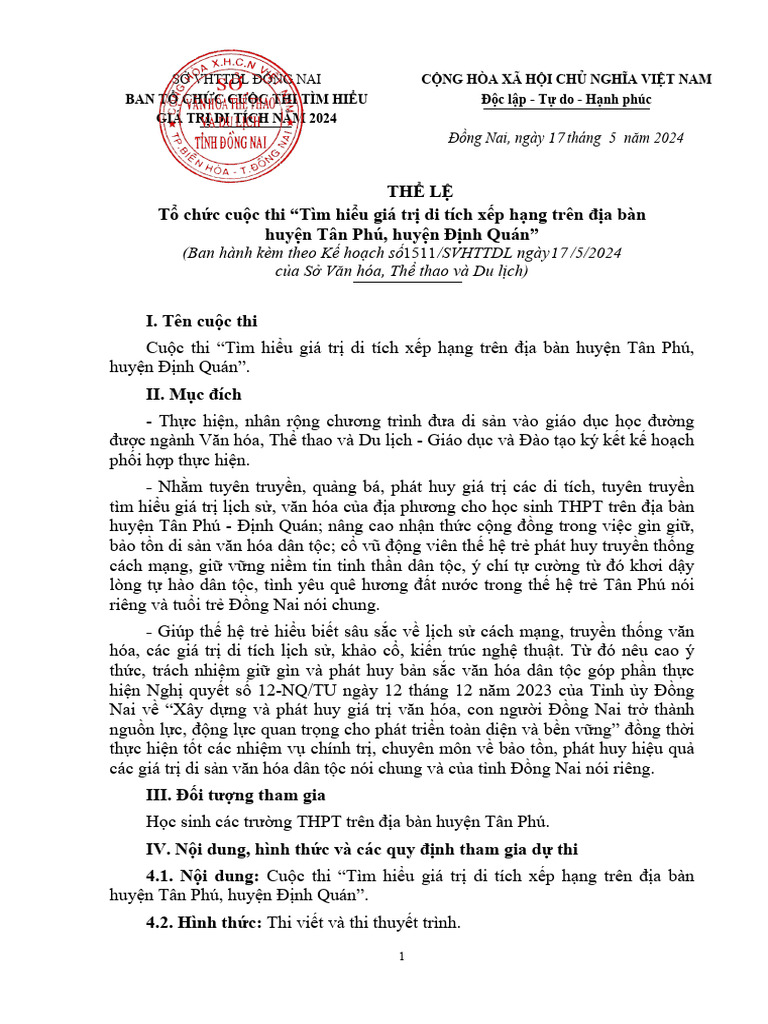 1511-The Le Cuoc Thi | PDF