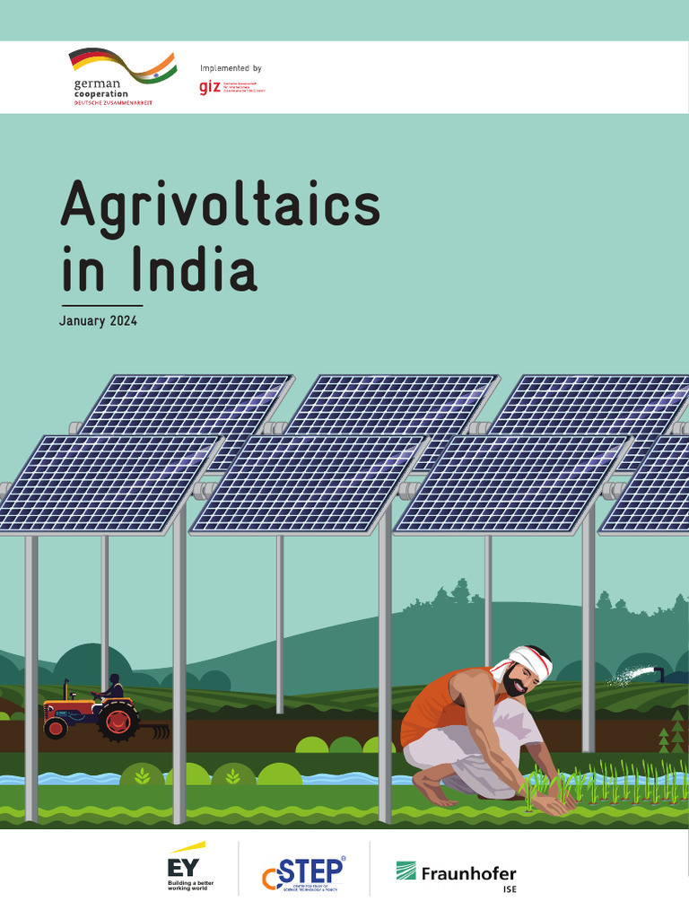 Agrivoltaics in India: January 2024 | PDF | Photovoltaics | Renewable ...