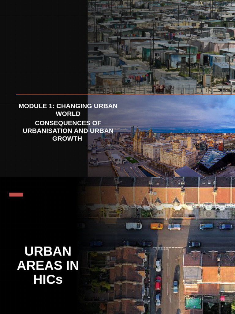 2024 1b Consequences of Urbanisation and Urban Growth | PDF ...