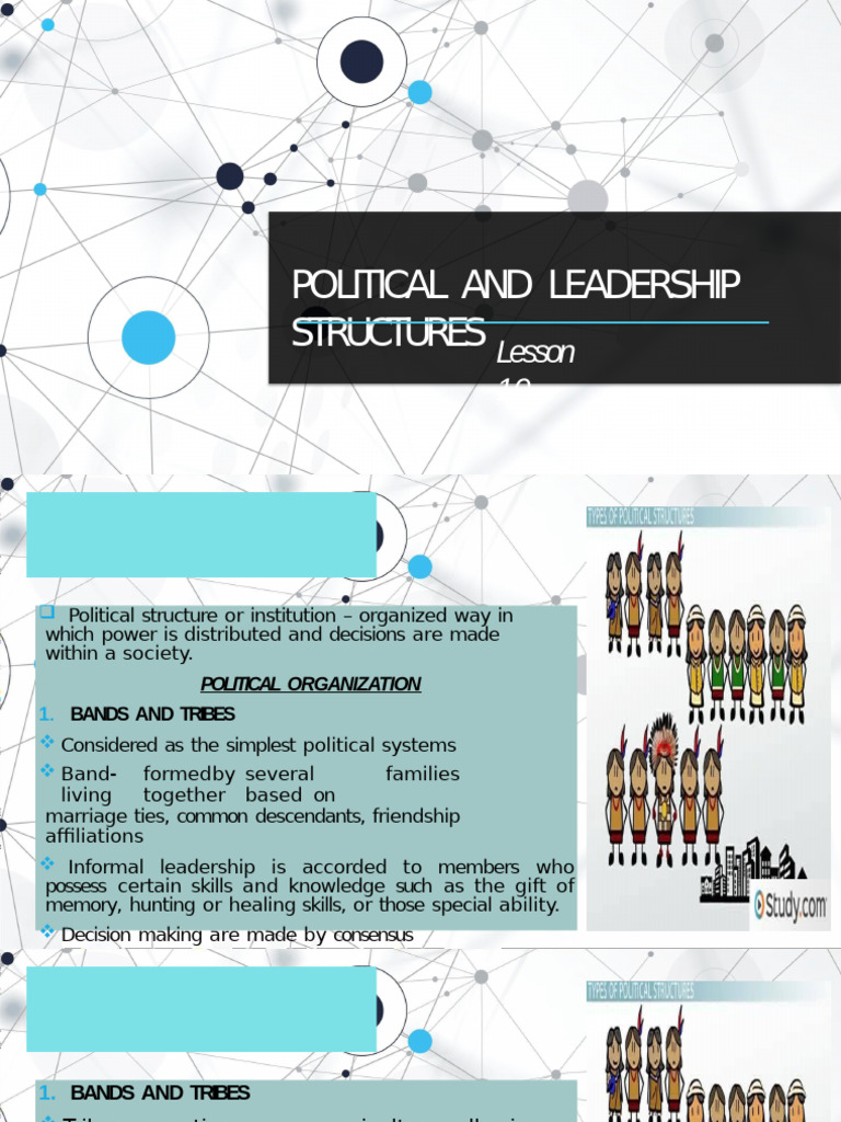 Lesson 10 Political and Leadership Structures | PDF | Legitimacy ...