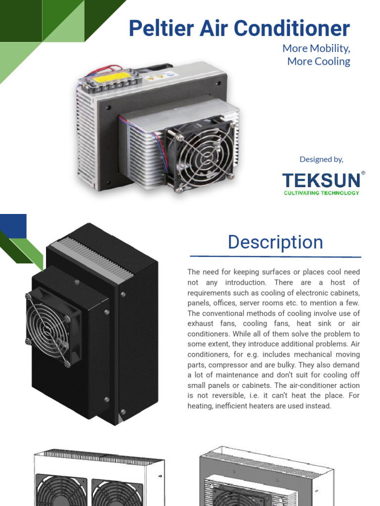 26 Peltier Air Conditioner | PDF | Air Conditioning | Temperature