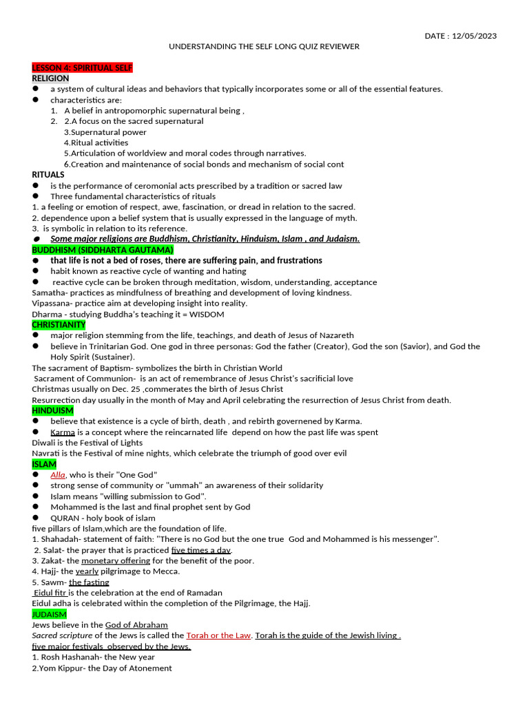UTS LOG QUIZ REVIEWER | PDF | Stress (Biology) | Learning