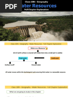 Water Resources Class 10 Notes PDF | PDF | Dam | Water Resources