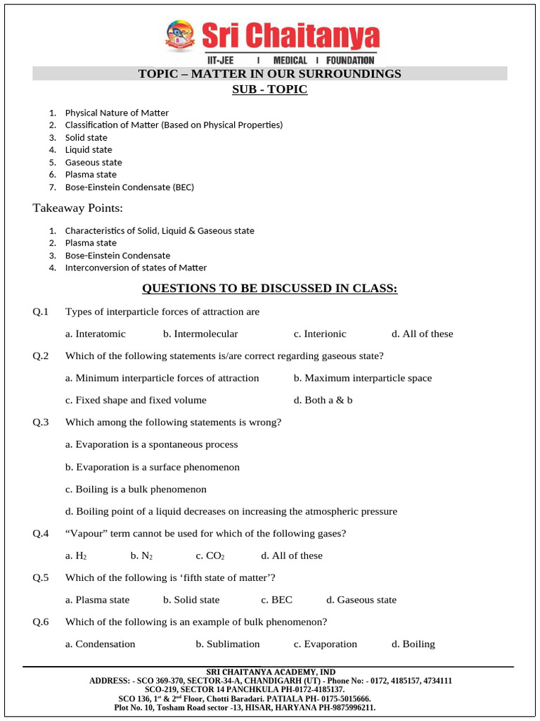 Understanding Bulk Phenomena in Matter | PDF | Boiling | Gases