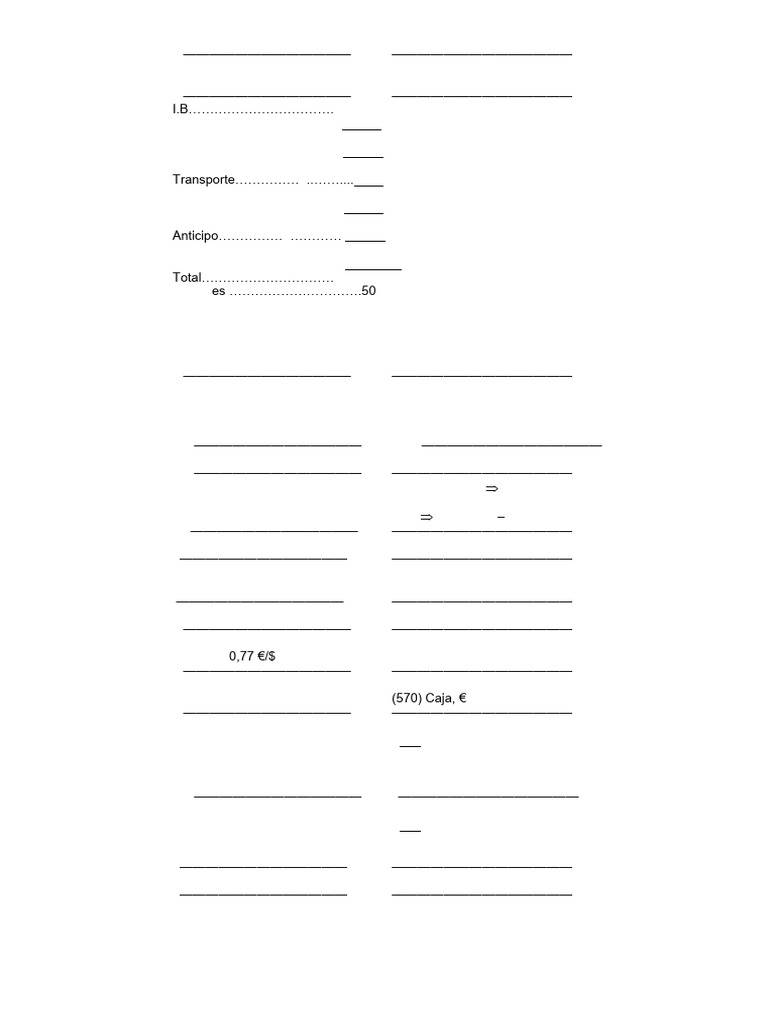 Solución Ejer Refuerzo U.D. 1-2 CFI (1 Parte) | PDF | Moneda