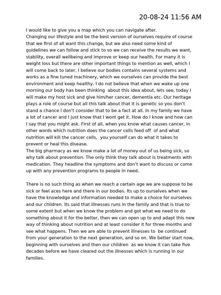Eat With A Purpose | PDF | Cancer | Dieting