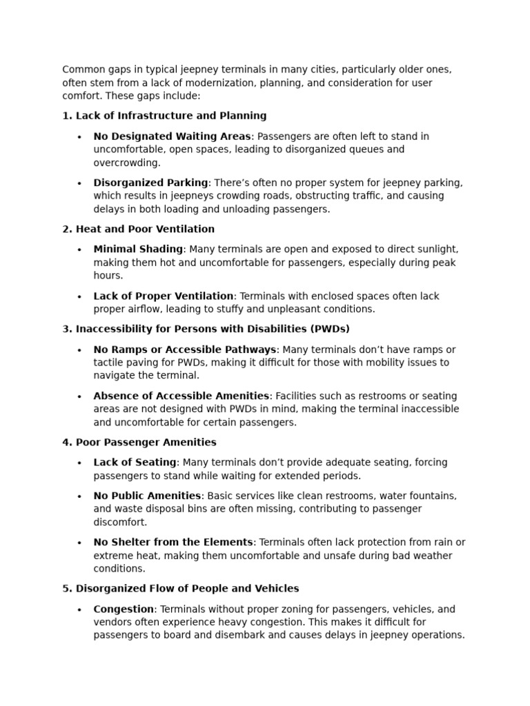 Jeepney-Terminal-New GUIDES | PDF | Transport | Public Transport