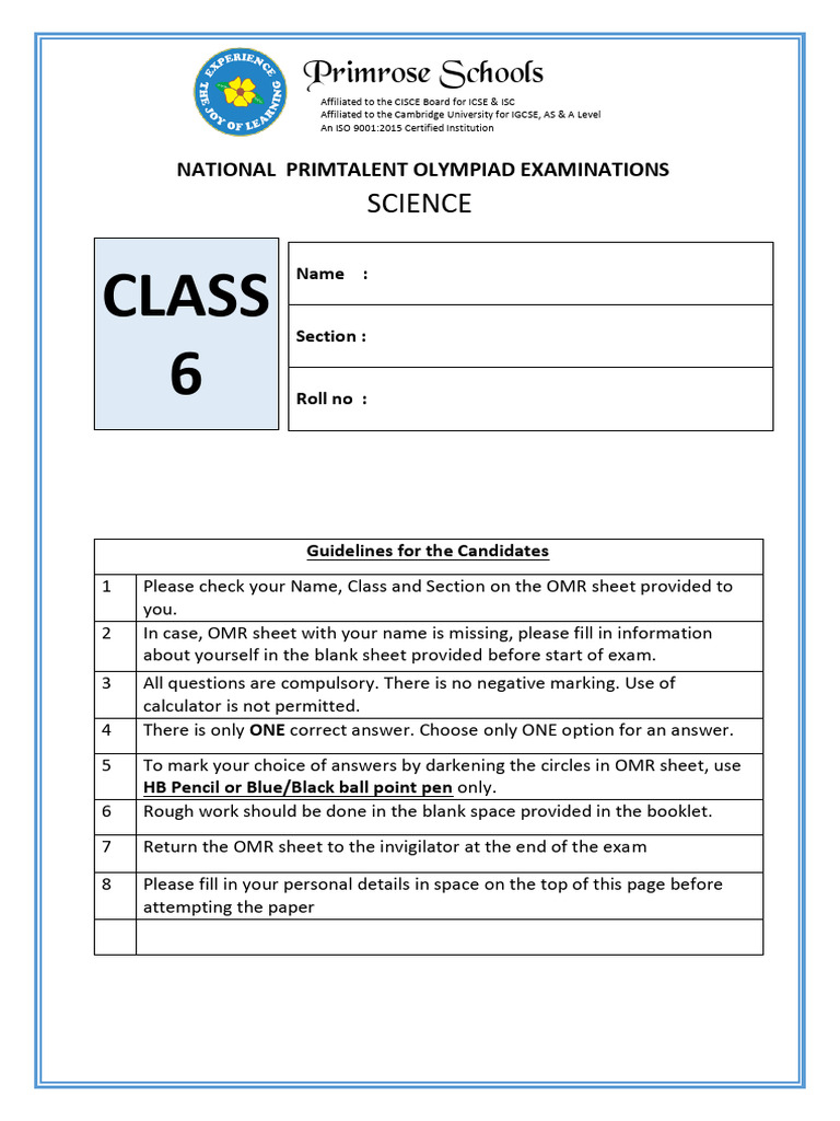 Science-class-6-final | PDF | Leaf | Chemistry
