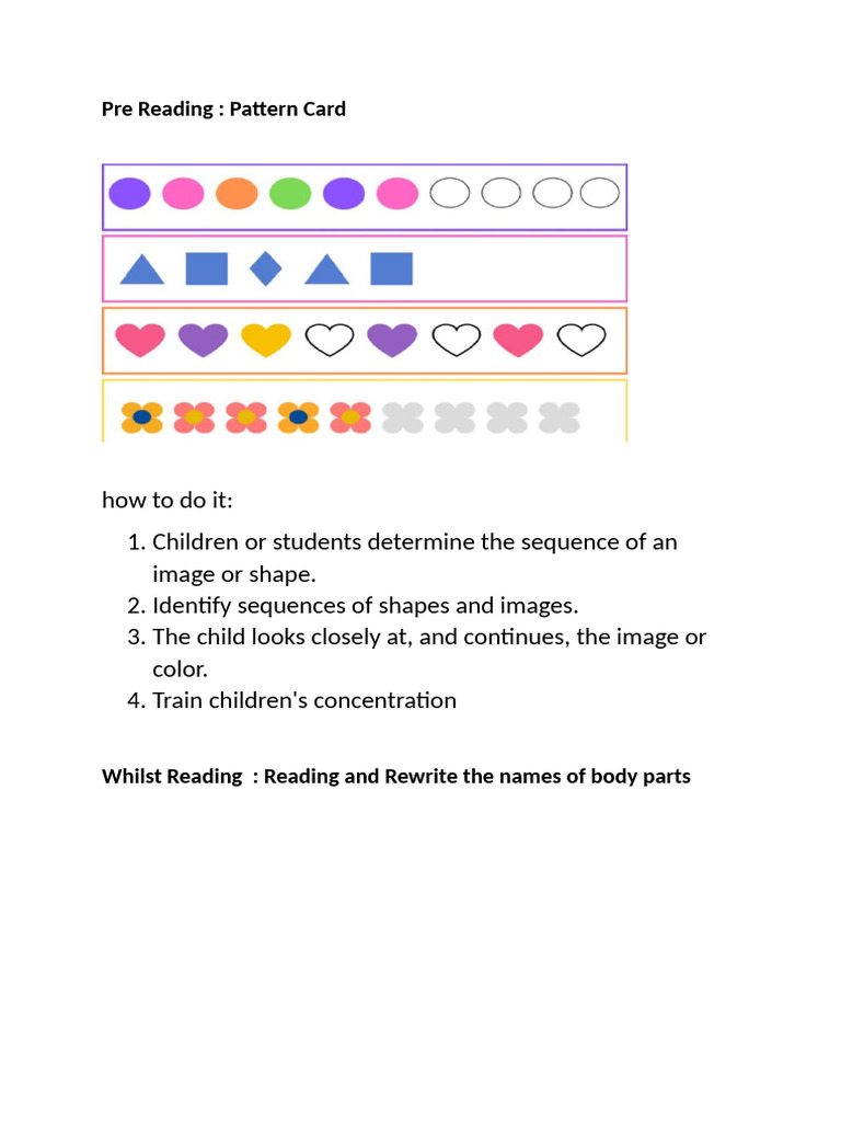 Pre JWhilst and Post Reading Activities | PDF