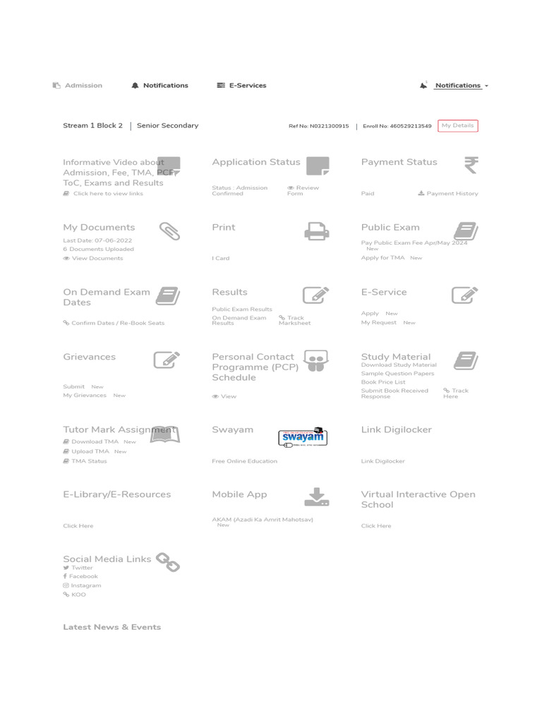 Dashboard | PDF