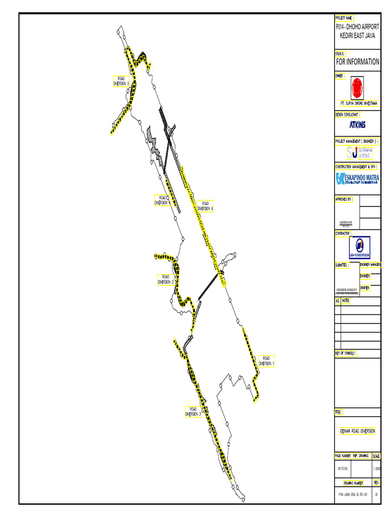 Attachment Drawing Layout, Plan and Profile RD1 and 3 | PDF | Business