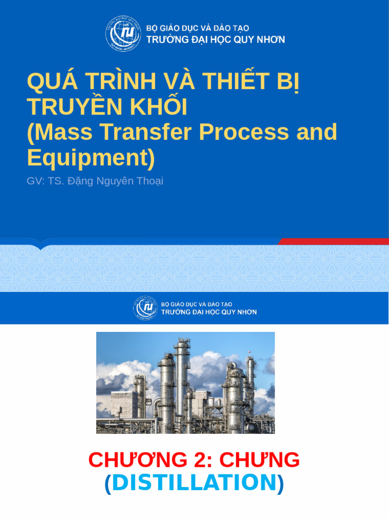 Chapter 2 - Distillation | PDF