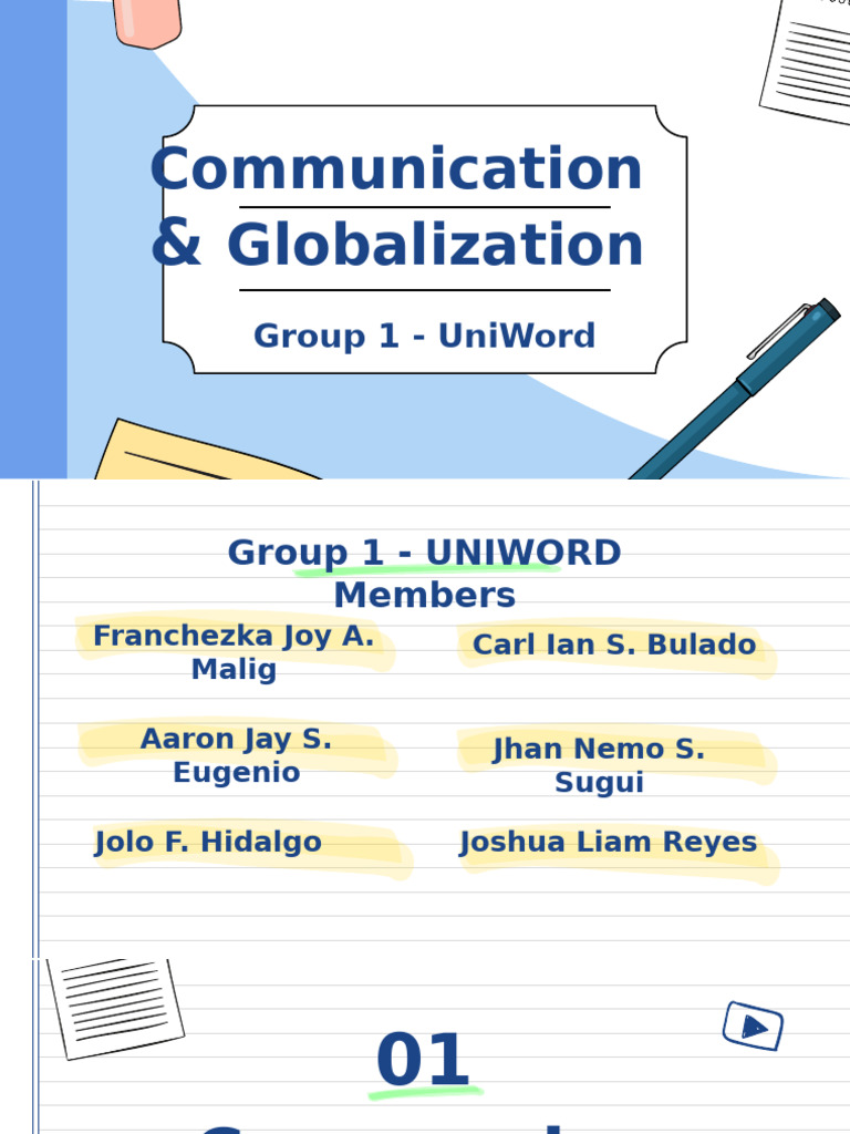Communication Globalization Grp1 Uniword | PDF | Sexual Orientation | Disability