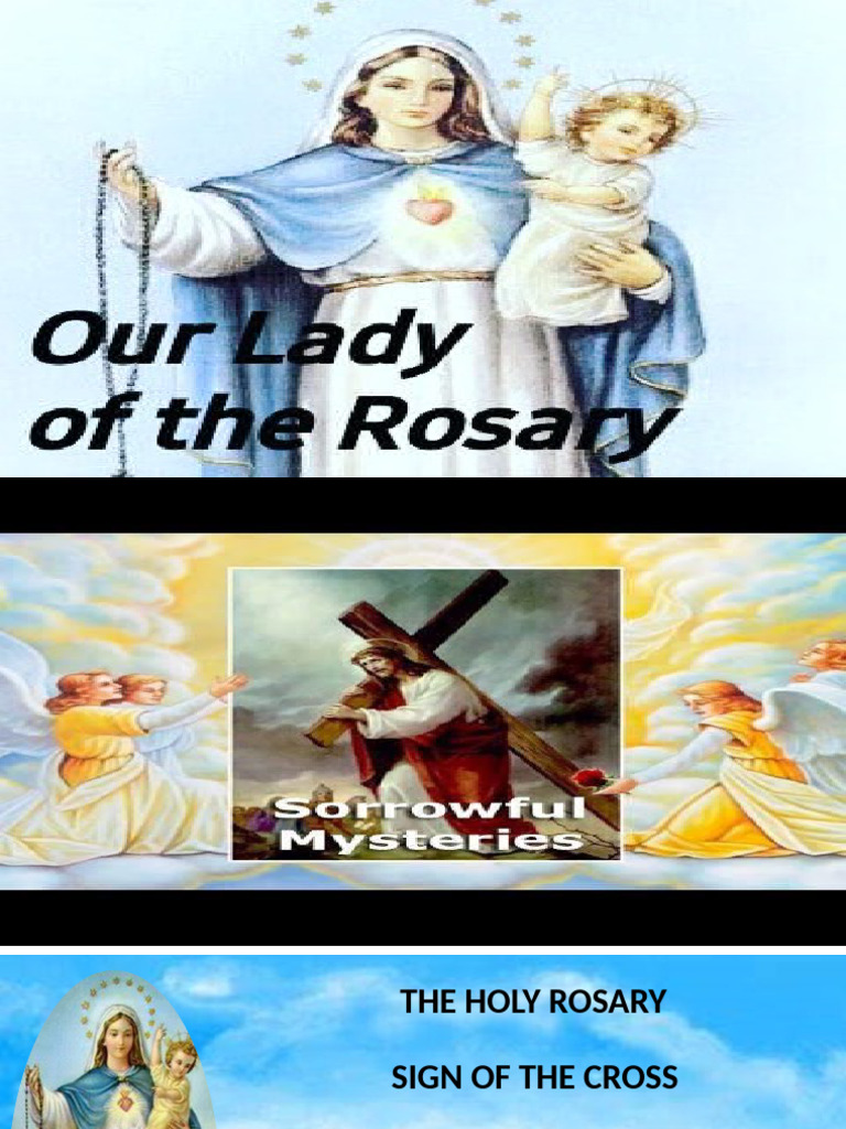 The Holy Rosary Pdf Lord S Prayer God The Father