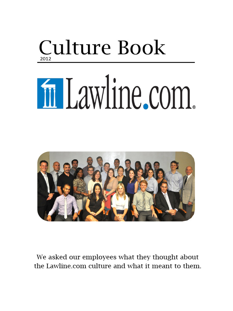 Lawline Culture Book | PDF | Self-Improvement