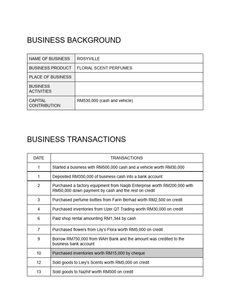 REPORT ACC117 | PDF | Expense | Debits And Credits