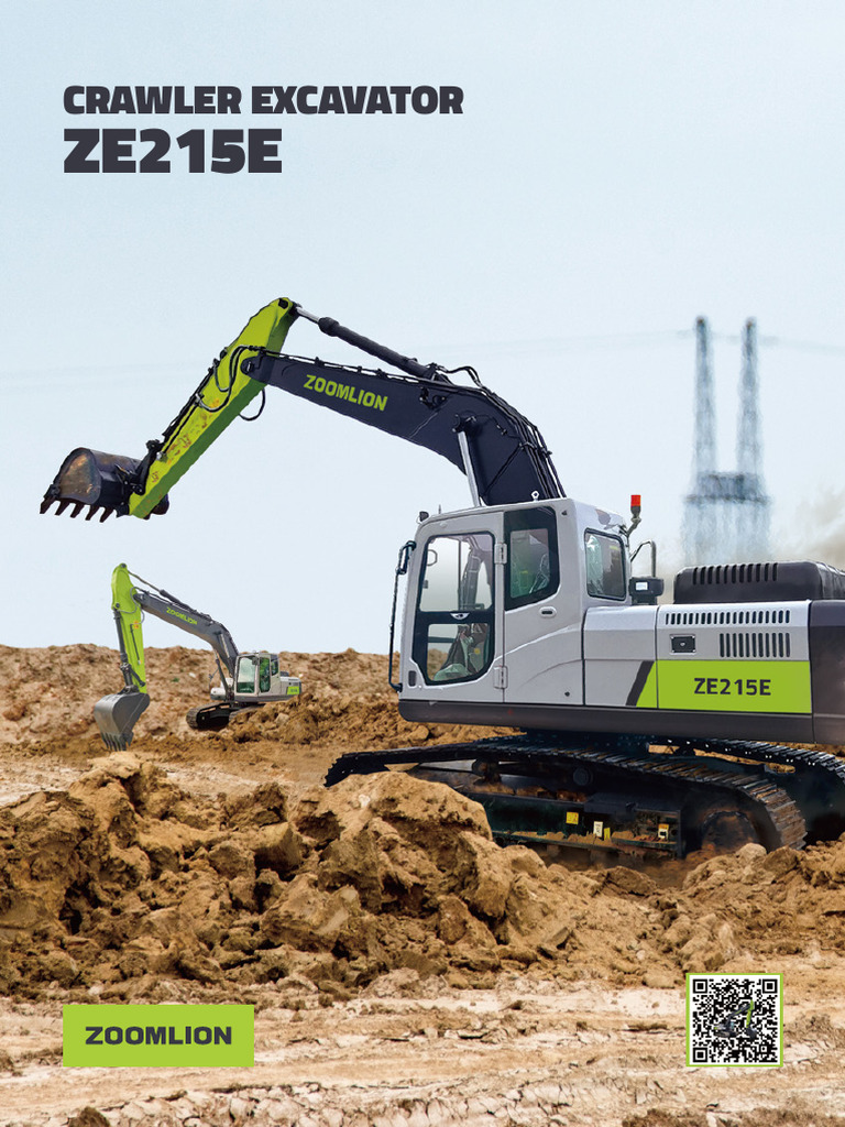 ZOOMLION ZE215E Crawler Excavator | PDF