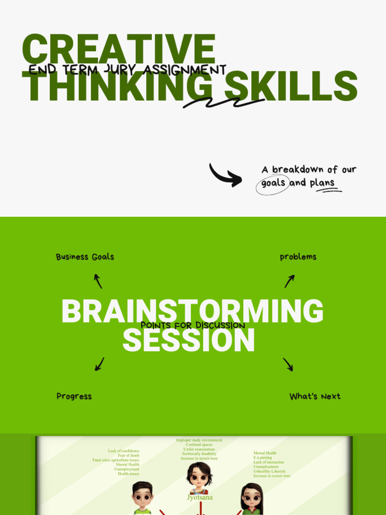 Creative Thinking Skills | PDF | Human Communication