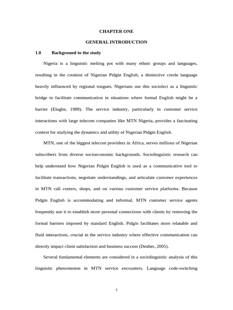 Oyebiyi Khadijah Damilola Lin-2019-1176 | PDF | Sociolinguistics | Brand