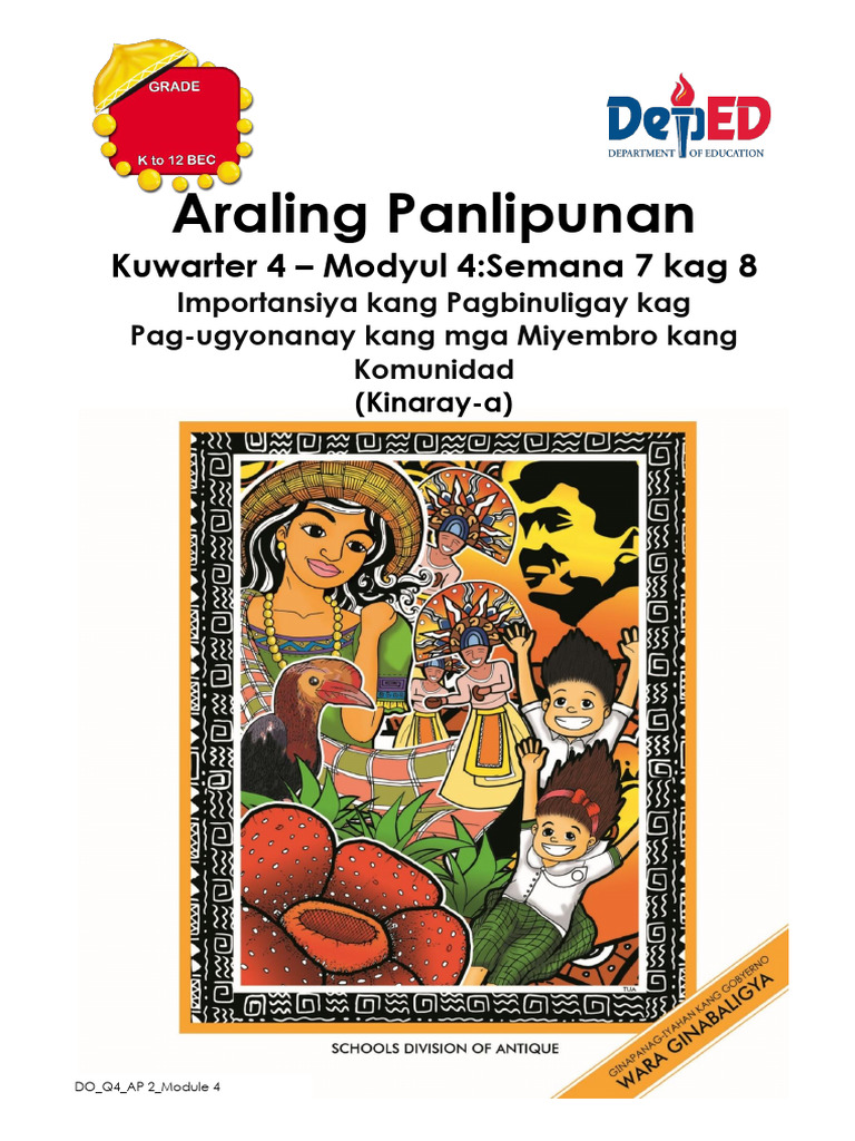 AP2 Q4 Modyul 4 Semana 7 Kag 8 | PDF