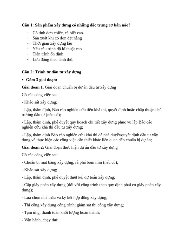 BTVN KTXD Buoi 1 | PDF