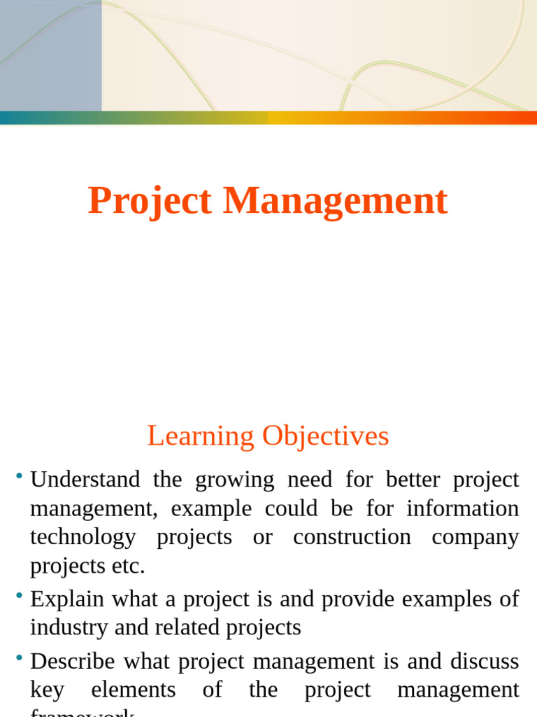 Project Management Slides | PDF | Project Management | Business