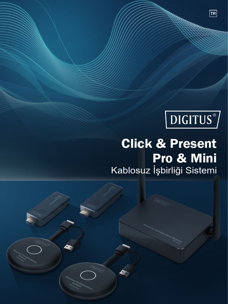 DIGITUS Click and Present Messe Handout TR | PDF
