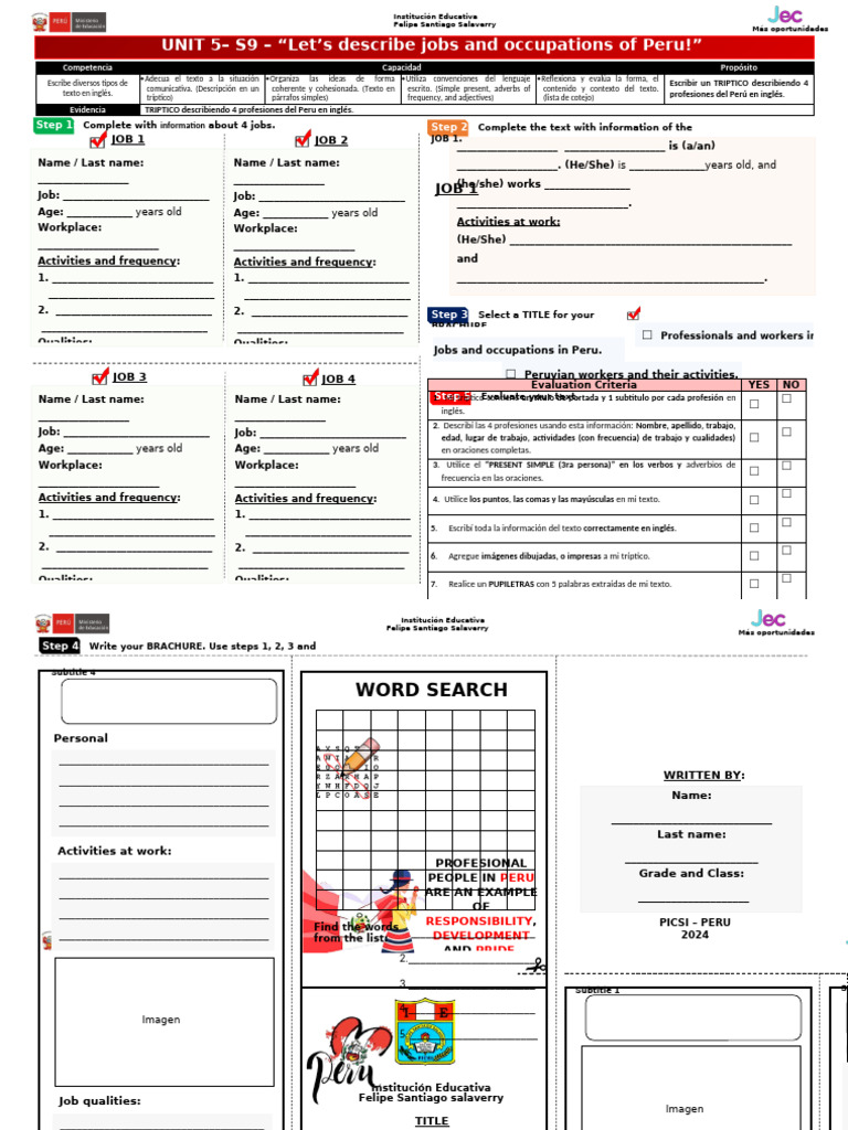 Unit 5 - Writing 9 - Ciclo Vi - 2024 | PDF | Lingüística