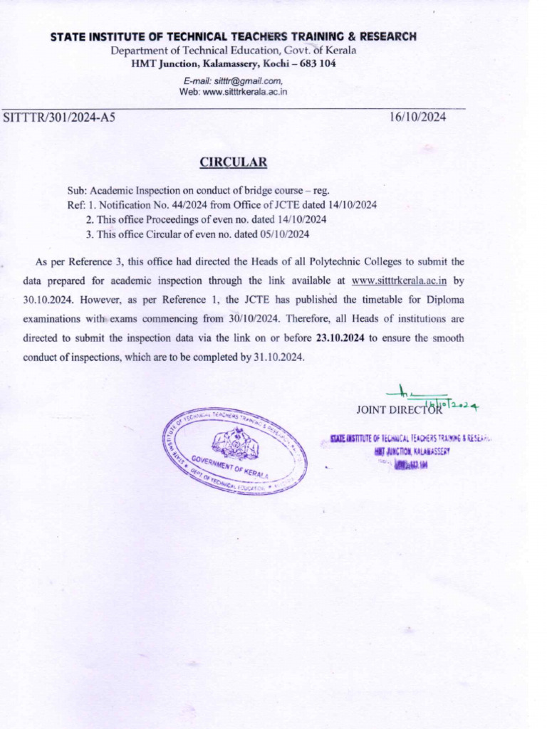 Circular Bridge Course Inspection | PDF