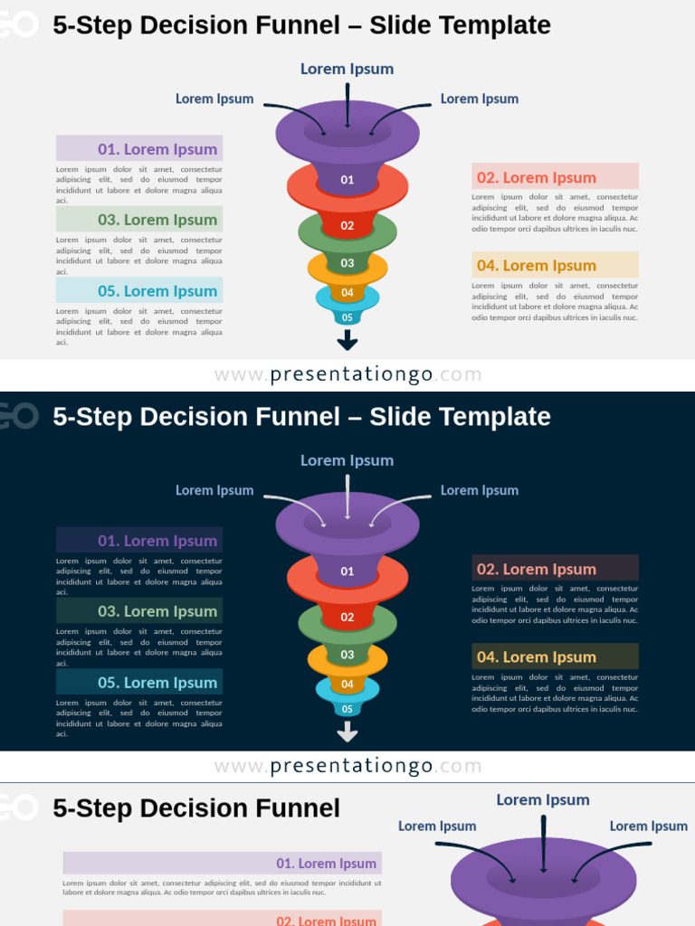 2 1741 5 Step Decision Funnel PGO 16 9 | PDF