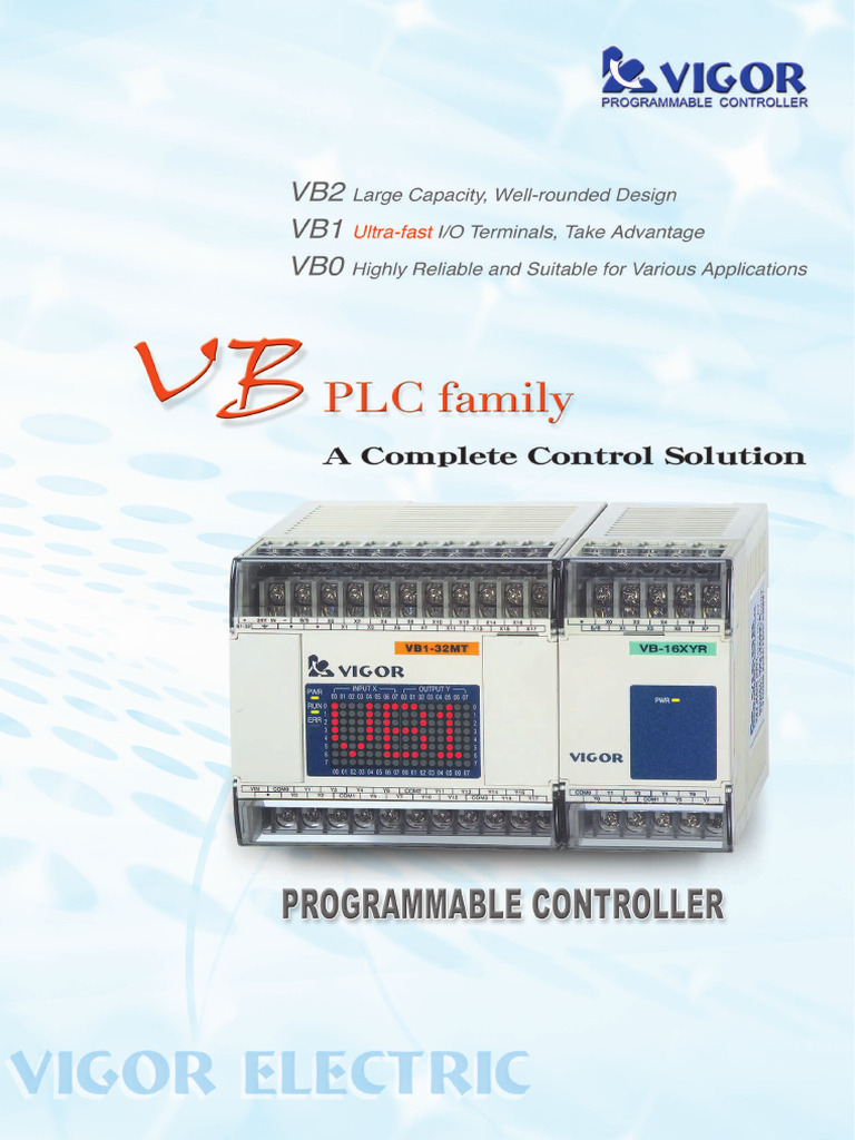 VB-Cata_Eng | PDF | Programmable Logic Controller | Scada