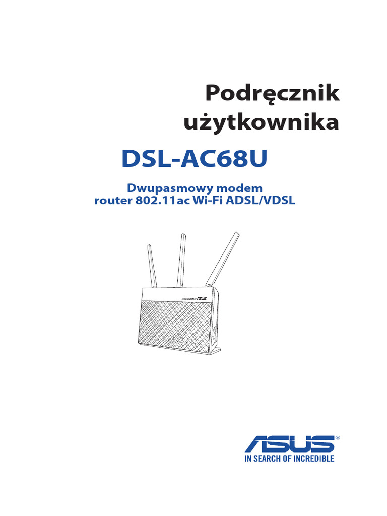 Pl8891 DSL Ac68u Manual | PDF