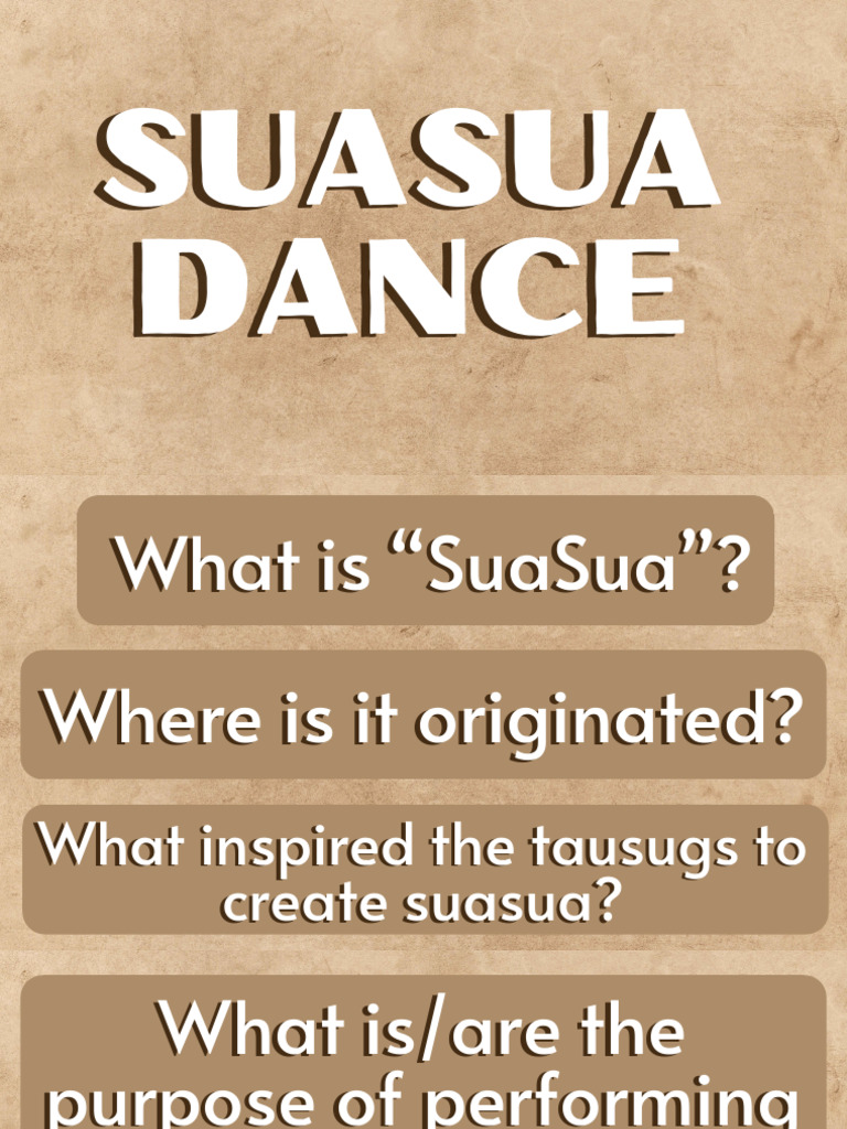 SuaSua Dance: Origins & Elements | PDF