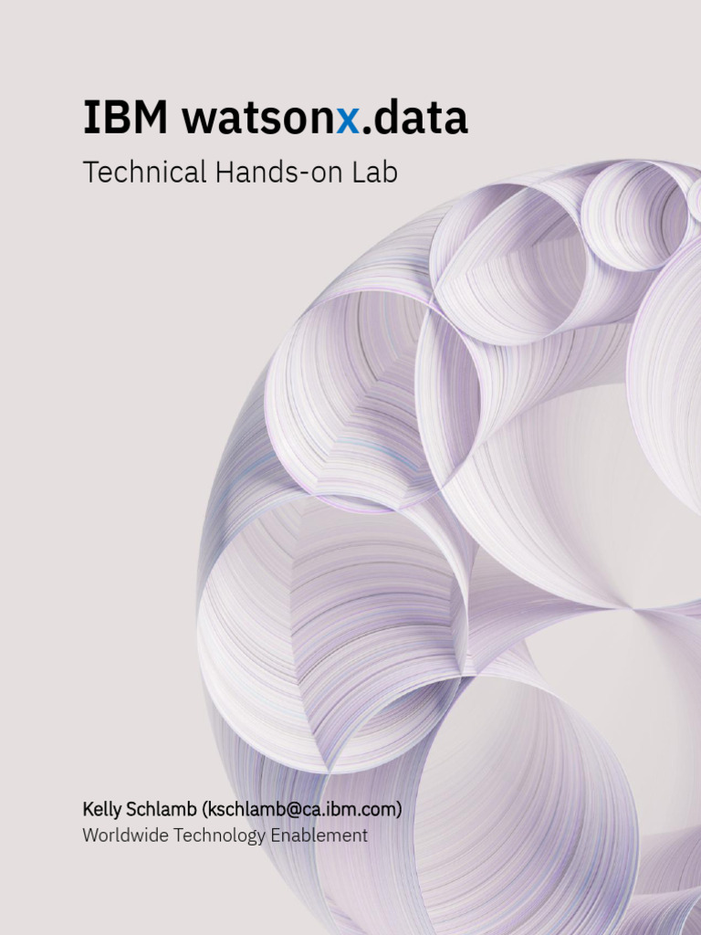 Watson X | PDF | Sql | Databases