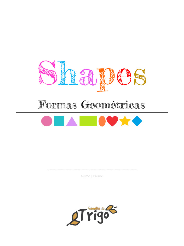 Apostila Atividades - Formas Geometricas (FT) | PDF
