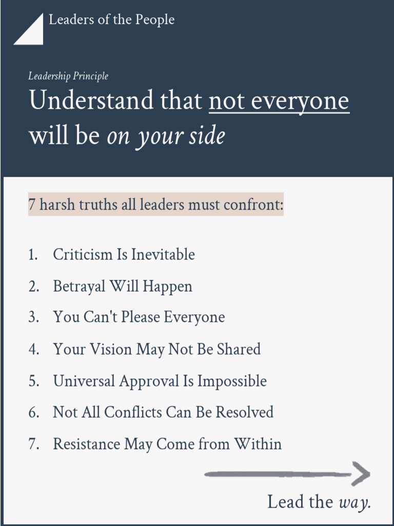 7 Harsh Truths of Leadership | PDF | Leadership | Social Psychology