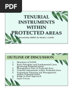 Special Use Agreement in Protected Areas Reuirements | PDF