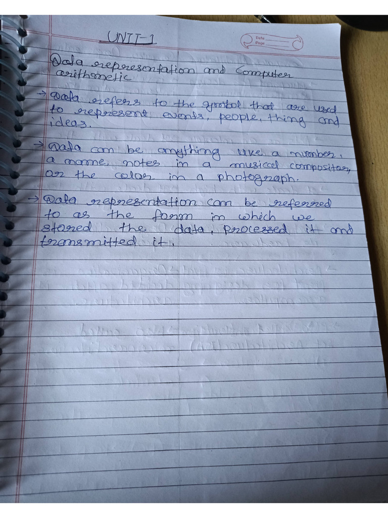 COA Unit 1 First Part | PDF