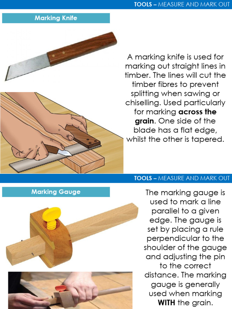 Igcse Tools - Marking Out | PDF | Tools | Metalworking