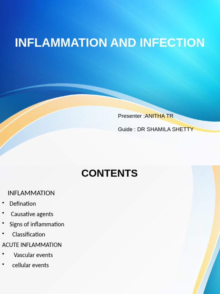Inflammation and Infection Overview | PDF | Inflammation | Macrophage