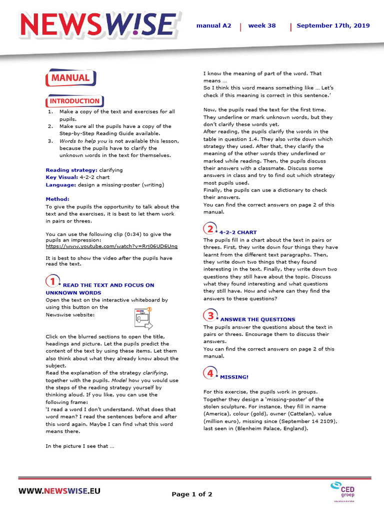 The Golden Loo A2manual | PDF | Human Communication | Learning