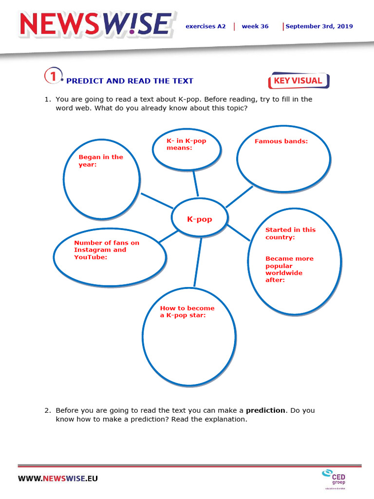 K-Pop: A2 Exercises for Learning | PDF | Social Science