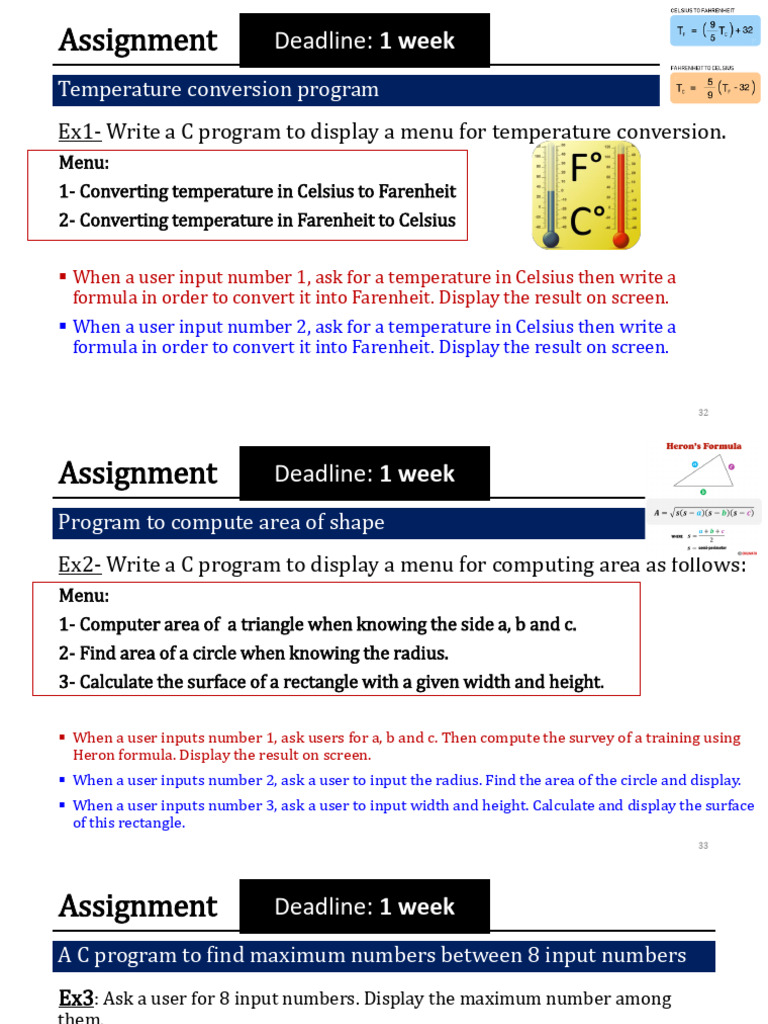 Topic3 Condition Part1 ASSIGNMENT | PDF | Area | Numbers