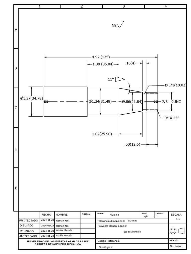Plano Final Torno Gr3 | PDF